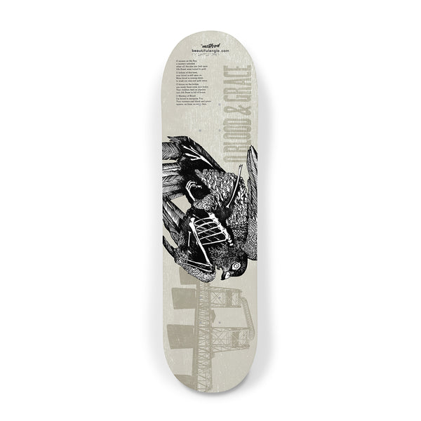 The Method x Beautiful Angle "O Blood & Grace" Skateboard Deck *AVAILA ...